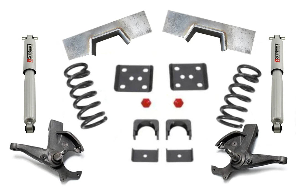 1988-1998 Silverado 4/6 Drop Kit – Reklez Suspension Works