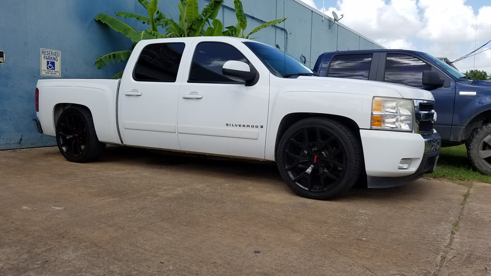 2007-2013 Silverado, Sierra, Adjustable Drop Kit, 3/5, 4/6, 4/7 2wd, 4 ...