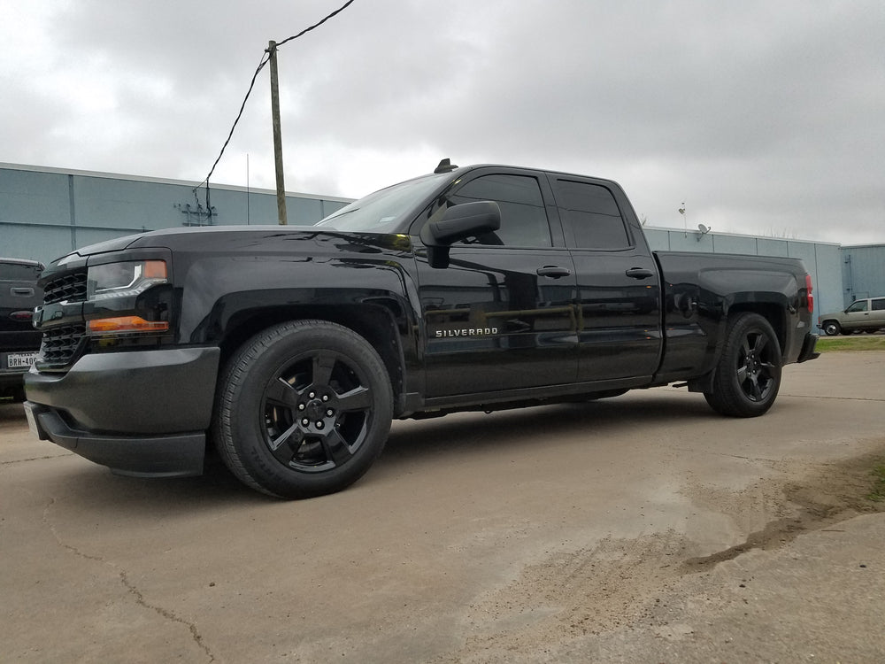 2014-2018 Silverado Stamped Steel/ Aluminum Arms Adjustable Drop Kit 3 ...