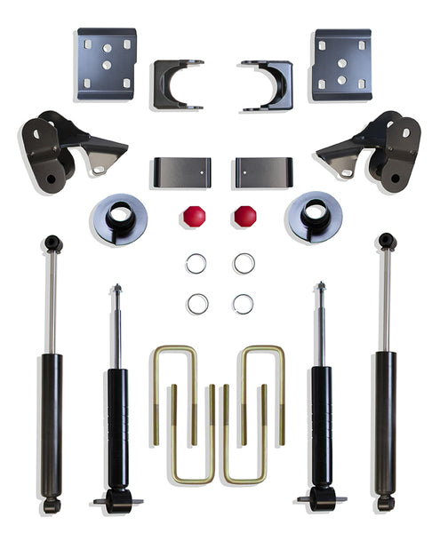 2015-2024 Ford F150 Maxtrac 2/4 Drop Kit With Shocks, 2WD Only K333224 ...