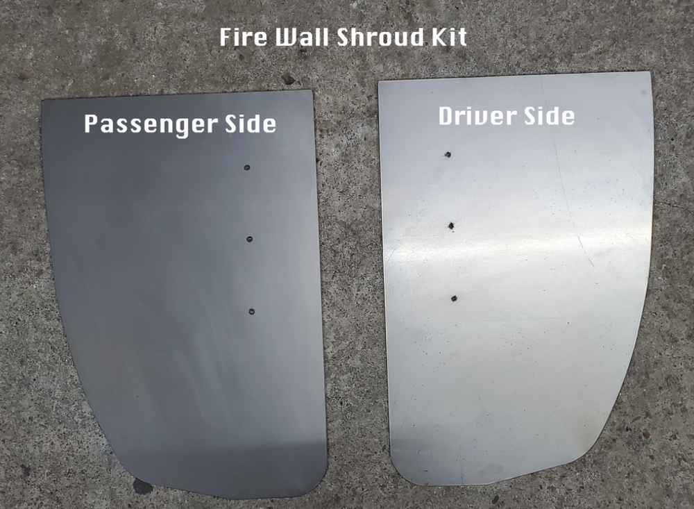 1999-2006 Silverado Sierra Firewall, Front Tubs, Hood Strut, Relocatio ...