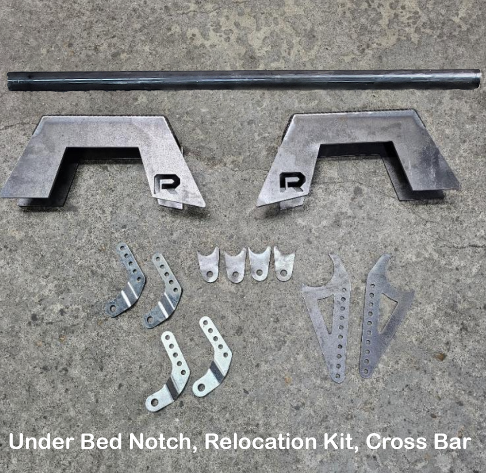 2007-2013 Silverado Under Bed Notch & Shock Relocation Combo – Reklez ...