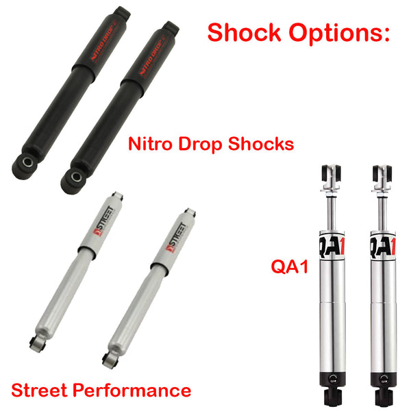 1988-1998 C1500 OBS Silverado Shock Relocation Kit w/ Shocks Combo ...